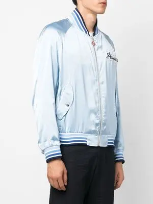 Casablanca Graphic Appliqué-patch Bomber Jacket