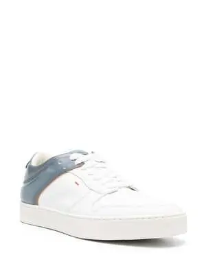 Santoni Colour-blocked Low-top Sneakers
