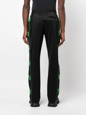 Off-White Face Band Logo-jacquard Track Pants
