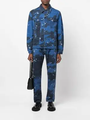 Off-White Camouflage-print Skate Jeans