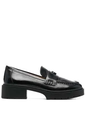 COACH Leah Leather Loafers