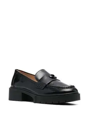 COACH Leah Leather Loafers