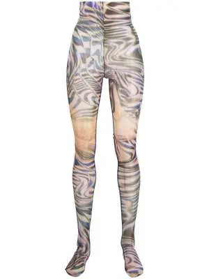 DIESEL® P-koll Abstract-print Leggings