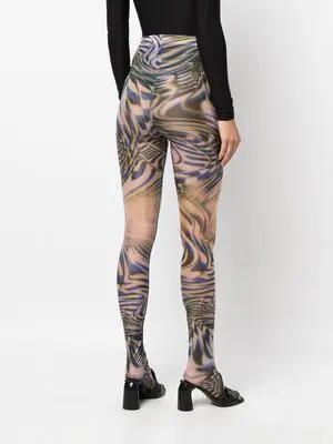 DIESEL® P-koll Abstract-print Leggings