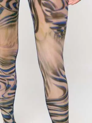 DIESEL® P-koll Abstract-print Leggings