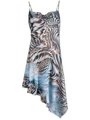 DIESEL® All-over Graphic Print Cami Dress