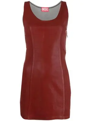 DIESEL® Scoop-neck Mini Dress