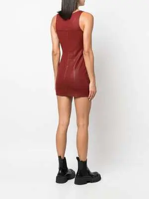 DIESEL® Scoop-neck Mini Dress