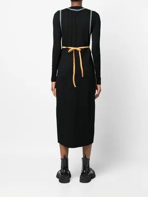 DIESEL® D-crosser Contrast-trimmed Dress