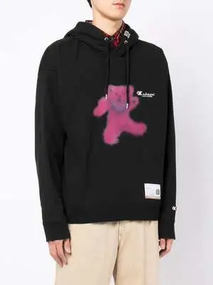 Mihara Yasuhiro X Champion Graphic-print Hoodie