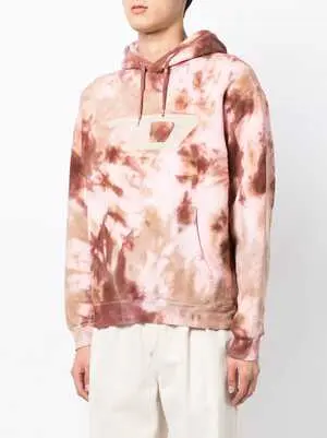 STAIN SHADE Logo Tie-dye Hoodie