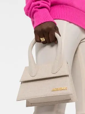 Jacquemus Le Chiquito Medium Tote - Neutrals