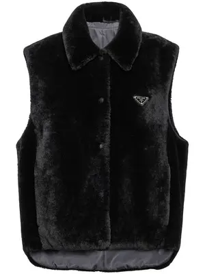 Prada Zip Up Vests For Women
