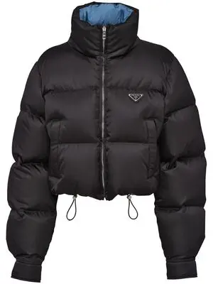 Prada Cropped Down Jacket