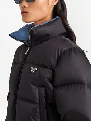 Prada Cropped Down Jacket