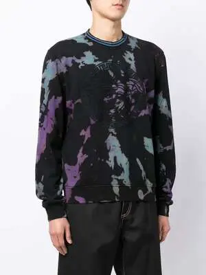 STAIN SHADE Logo Tie-dye Sweatshirt
