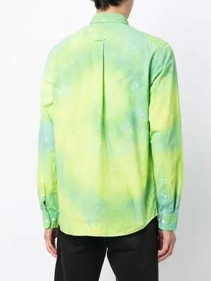 STAIN SHADE Long-sleeve Tie-dye Shirt