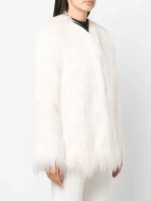 STYLAND Faux-fur Jacket - White