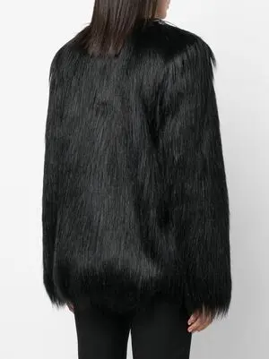 STYLAND Faux-fur Jacket - Black
