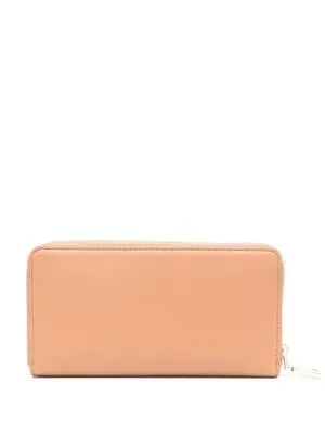 Moschino Logo-plaque Zipped Wallet
