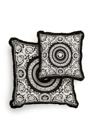 Versace Barocco Foulard Large Velvet Cushion