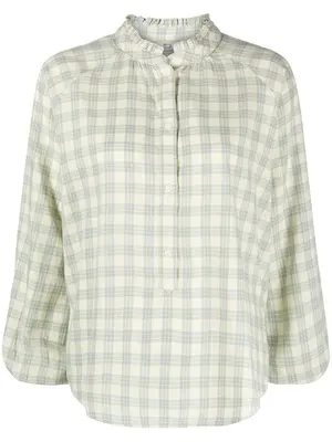 Woolrich Checked Cotton Blouse