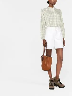 Woolrich Checked Cotton Blouse