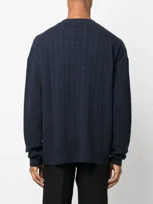 Woolrich Aran-knit Virgin-wool Jumper