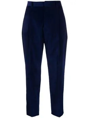 Woolrich Tapered Corduroy Trousers - Blue