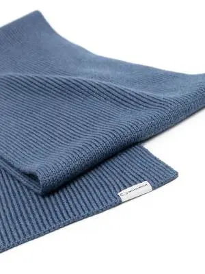 Woolrich Ribbed Knitted Scarf
