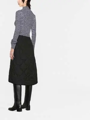 Woolrich Quilted-finish Wrap Skirt
