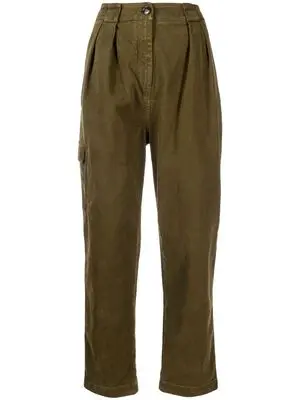 Woolrich High-waisted Straight-leg Jeans - Green