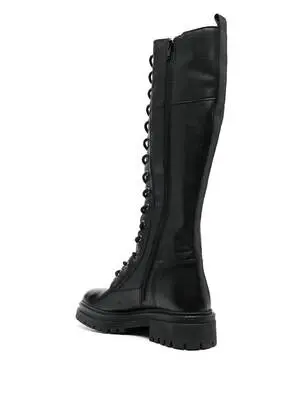 Geox 30mm Iridea Leather Calf Boots