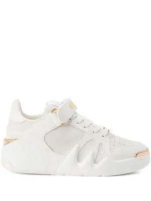 GIUSEPPE ZANOTTI Talon Touch-strap High-top Sneakers - White