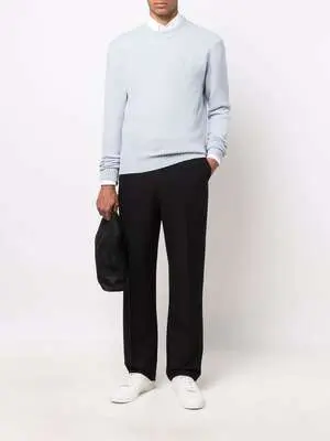 AMI Paris De Coeur Cashmere Jumper - Blue