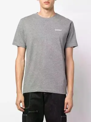 Off-White Diag-print Short-sleeve T-shirt