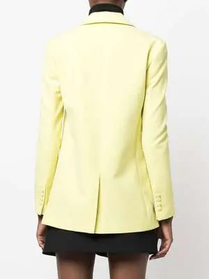 Coperni Cut-out Twisted Blazer - Yellow
