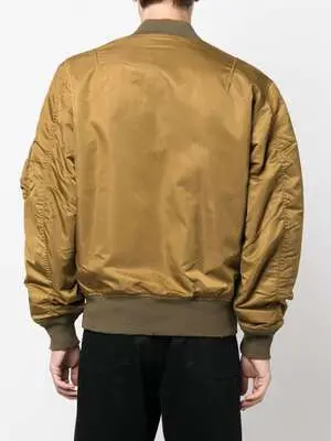 DIESEL® Logo-patch Zip-front Jacket