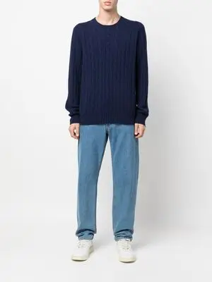 Polo Ralph Lauren Cable Knit Cashmere Sweater - Blue