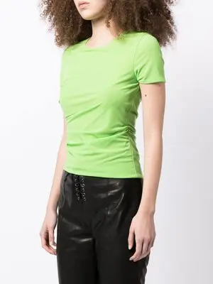 Helmut Lang Ruched-detail T-shirt