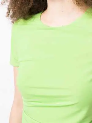 Helmut Lang Ruched-detail T-shirt