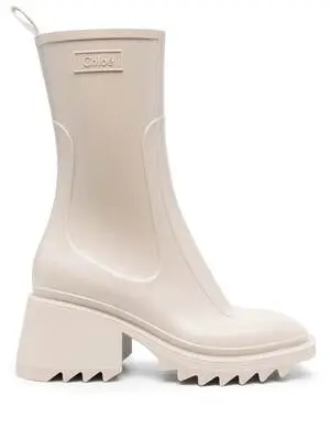 Chloé 70mm Debossed-logo Boots