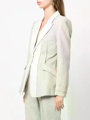 Simkhai Panelled Single-breasted Blazer