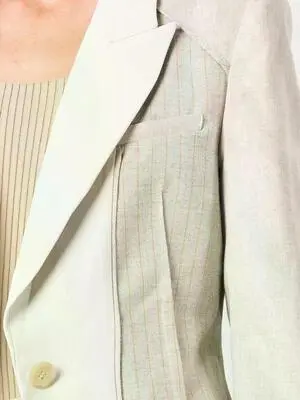 Simkhai Panelled Single-breasted Blazer