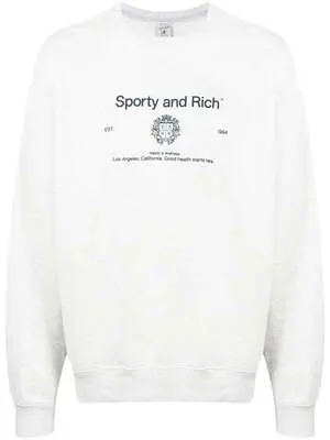Sporty & Rich Logo Sweatshirts Hoodies For Women
