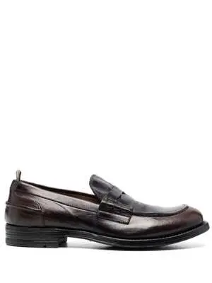 Officine Creative 25mm Leather Loafers - Brown