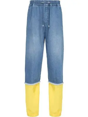 Balmain X Pokémon Colour-block Drawstring Trousers