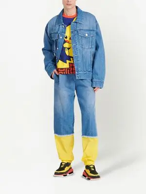 Balmain X Pokémon Colour-block Drawstring Trousers