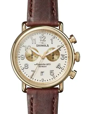 Shinola Runwell 2 Eye Chrono 41mm - White