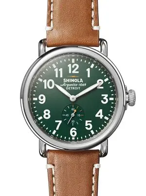 Shinola The Runwell 41mm - Green